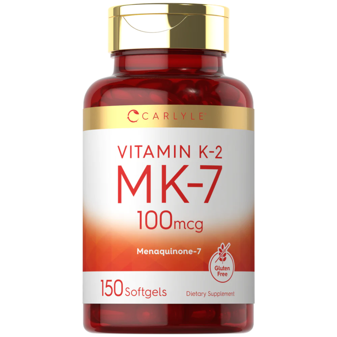 Vitamin K-2 MK-7 100mcg. Carlyle, 150 CapB. | VivaVit